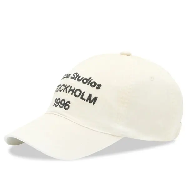 Acne Studios Carliy Cap - Dusty White