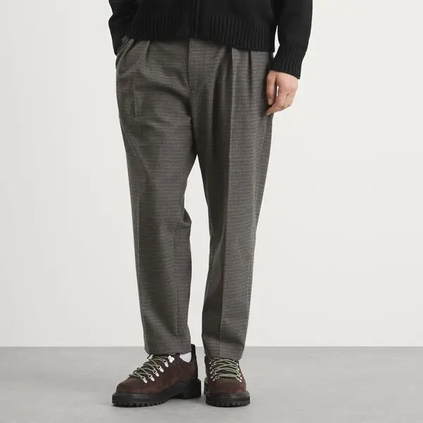 WTAPS Glen Check Two Tuck Trousers