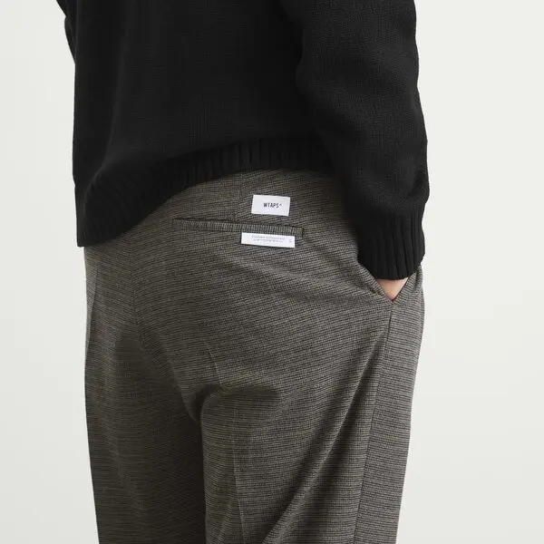 WTAPS Glen Check Two Tuck Trousers