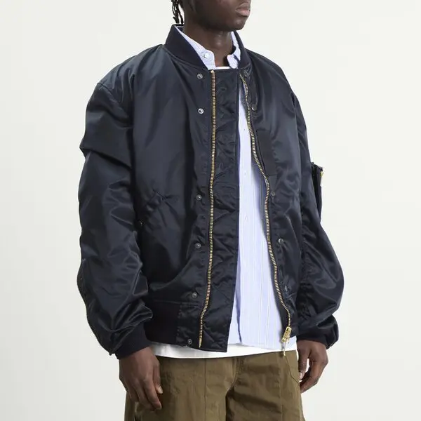 Porter-Yoshida & Co Buzz Rickson'S X Porter Ma-1 Jacket - Navy