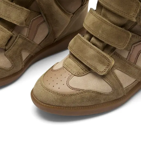 Isabel Marant Étoile Bekett Wedge Sneakers - Brown