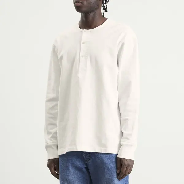 Studio Nicholson Kuyto Cotton Long Sleeve Henley