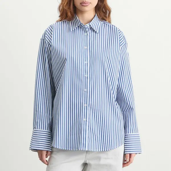 Good American Poplin Oversized Shirt