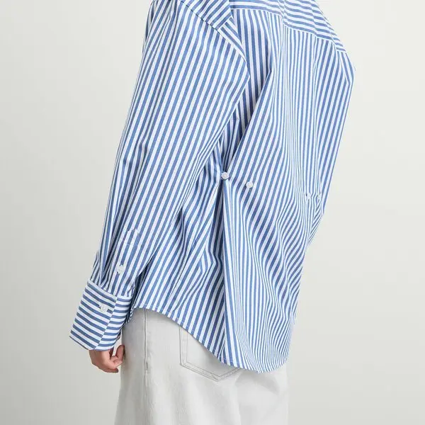 Good American Poplin Oversized Shirt