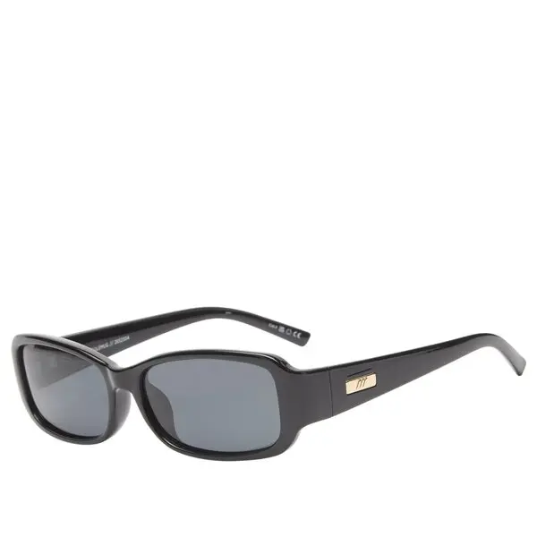 Le Specs Gigglemug Sunglasses - Black/smoke Mono Polarized