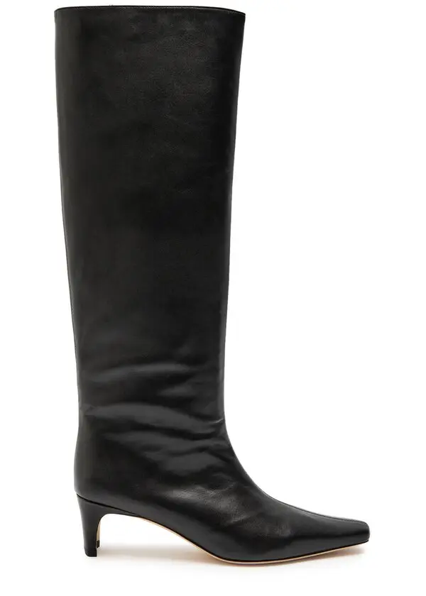 Staud Wally Leather Knee-high Boots