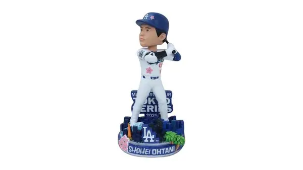 TAKASHI MURAKAMI X Mlb World Tour Tokyo Series 2025 Shohei Ohtani Bobblehead - Multicolor