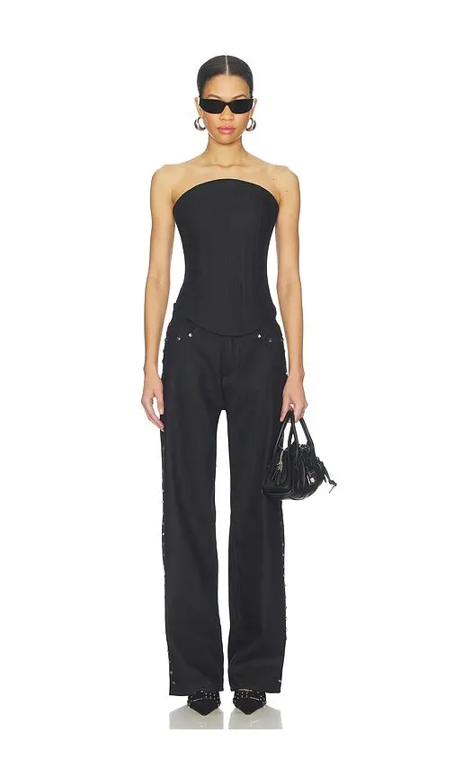 DL1961 Denim Corset Top