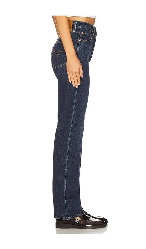 LEVI'S Ribcage Full Length Jeans