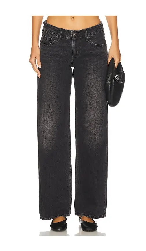LEVI'S Low Loose Jeans - Black