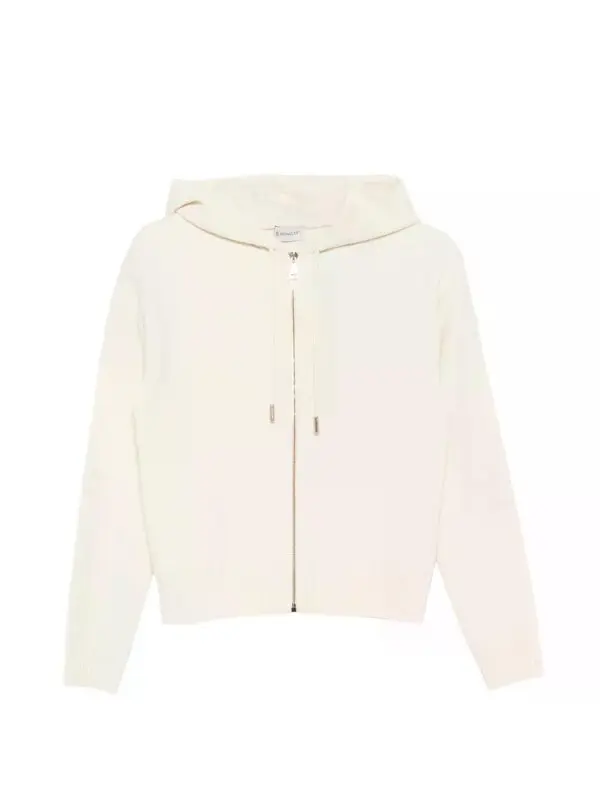 Moncler Hooded Zip Cardigan
