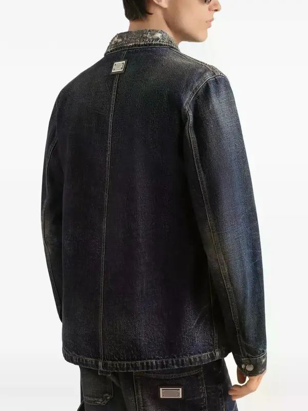 Dolce & Gabbana Distressed-effect Denim Jacket