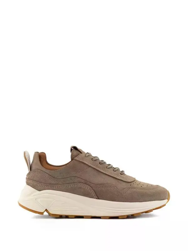 BUTTERO® Round-toe Perforated Sneakers