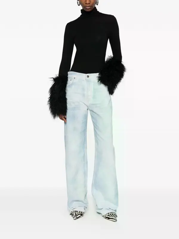 HAIKURE Five-pocket Jeans With Belt Loops