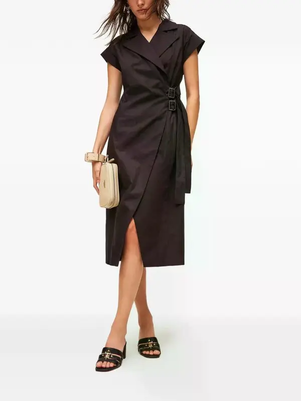 TWINSET Double-breasted Midi Dress
