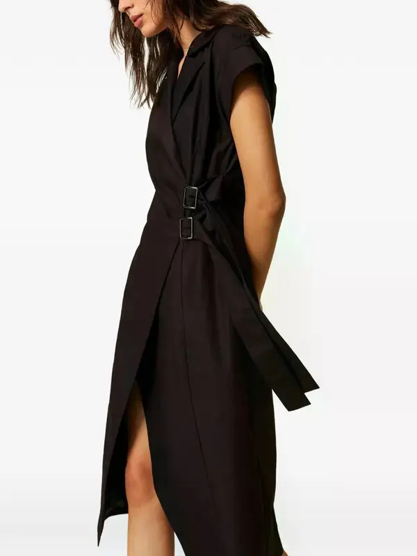 TWINSET Double-breasted Midi Dress