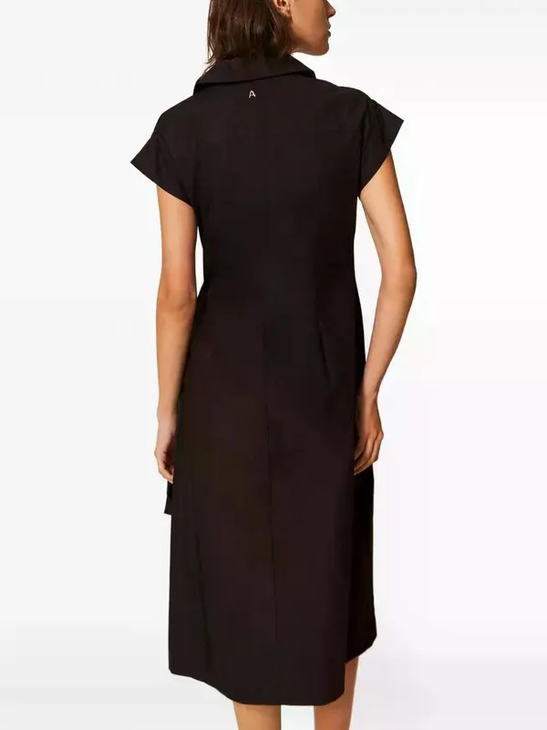 TWINSET Double-breasted Midi Dress