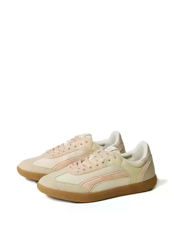 TWINSET Panelled Lace-up Sneakers
