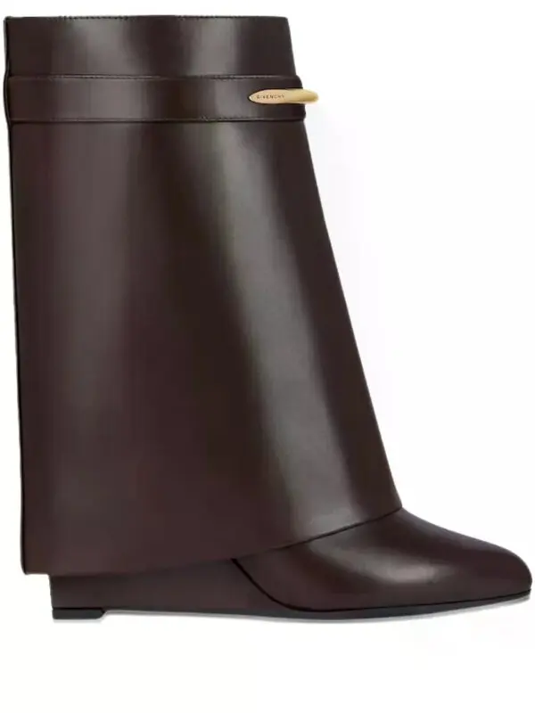 Givenchy Shark Ankle Boots - Brown