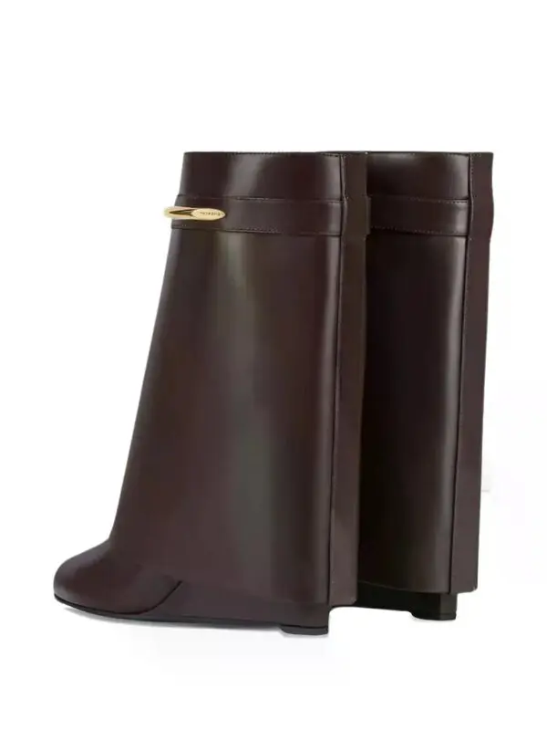 Givenchy Shark Ankle Boots - Brown