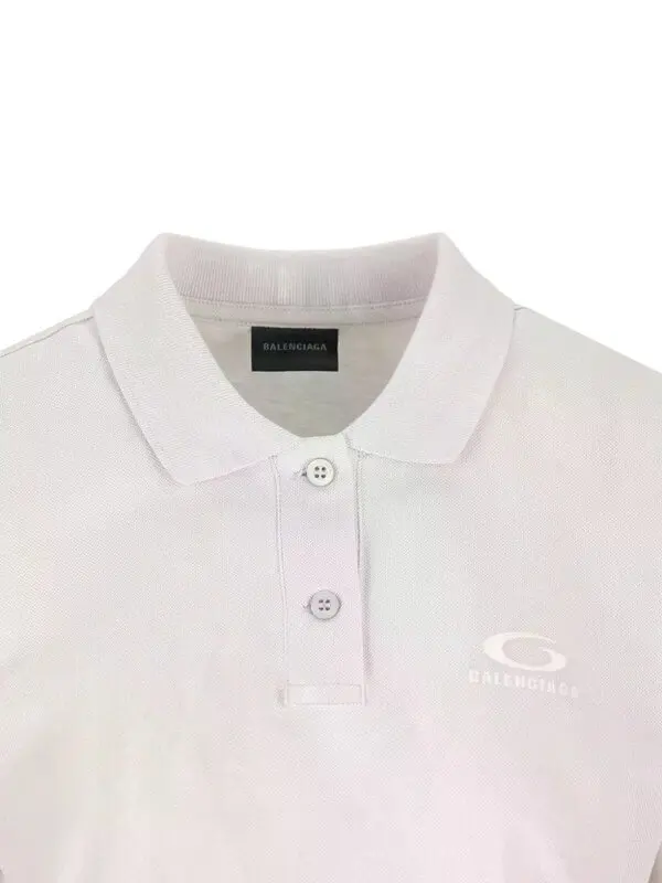 Balenciaga Logo-embroidered Polo Shirt
