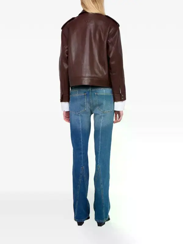 Zadig&Voltaire Kimo Leather Jacket - Red