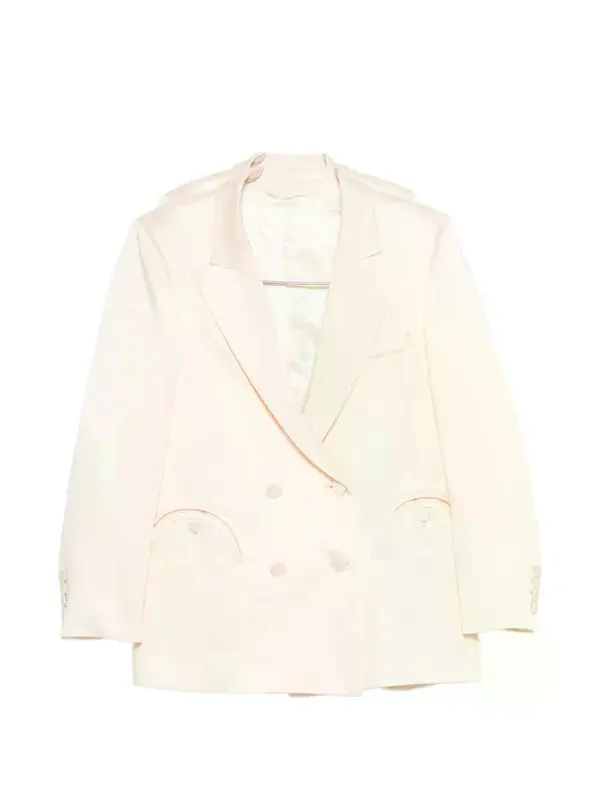 BLAZÉ MILANO Double-breasted Blazer - Neutrals