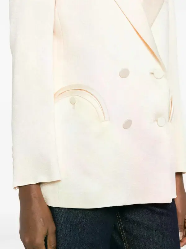 BLAZÉ MILANO Double-breasted Blazer - Neutrals