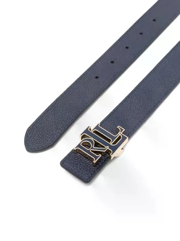 Ralph Lauren Logo-buckle Belt - Blue