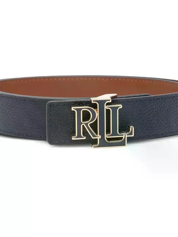 Ralph Lauren Logo-buckle Belt - Blue