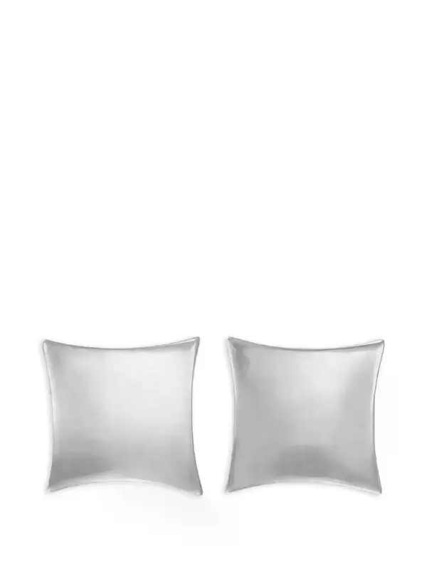 HUGO KREIT Square-shape Stud Earrings - Silver
