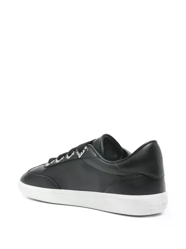 Moschino Leather Sneakers With Logo Detail