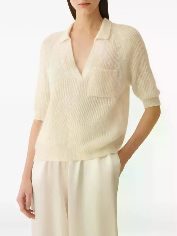 Fabiana Filippi Collared Pocket T-shirt