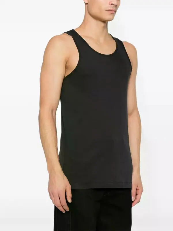 LEMAIRE Round-neck Sleeveless Cotton Tank Top