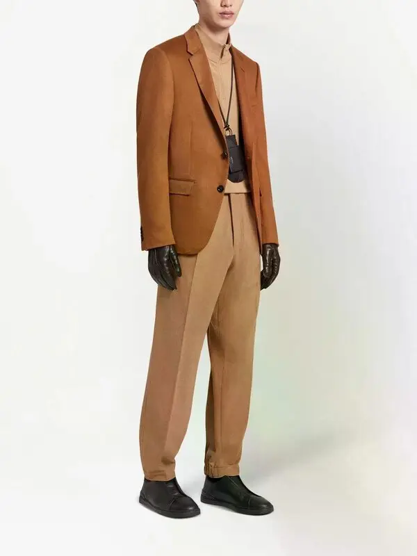 Zegna Mock-neck Knit Jumper - Neutrals