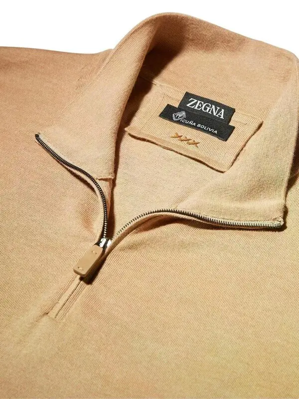 Zegna Mock-neck Knit Jumper