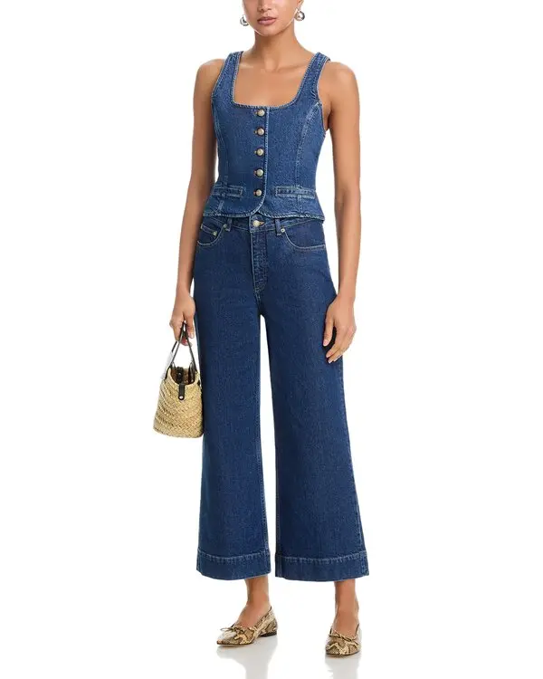 Cinq À Sept Denim Rowena Top - Tide