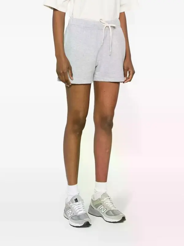 AUTRY Logo-patch Cotton Shorts