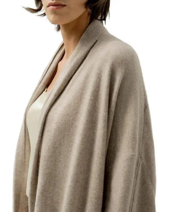 Lilysilk Calf-length Cashmere Cardigan