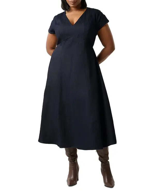 ESTELLE A-line Midi Dress