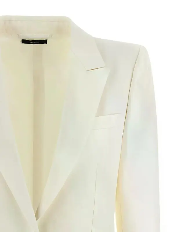 TOM FORD Radzmir Single-breasted Blazer - Neutrals