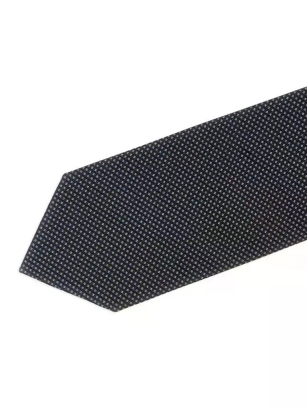 TOM FORD Jacquard Silk Neck Tie - Blue