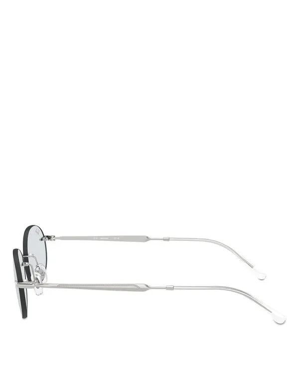 Ray-ban Oval Sunglasses 54mm - Silver