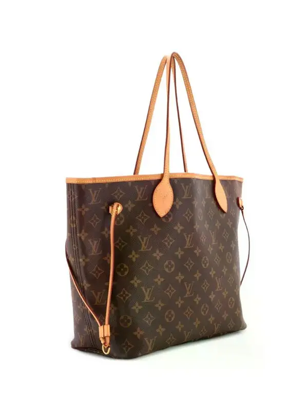 LOUIS VUITTON Neverfull Mm Monogram Canvas Tote Bag