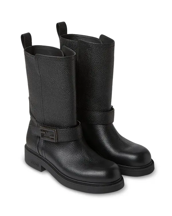 Fendi Leather Boots