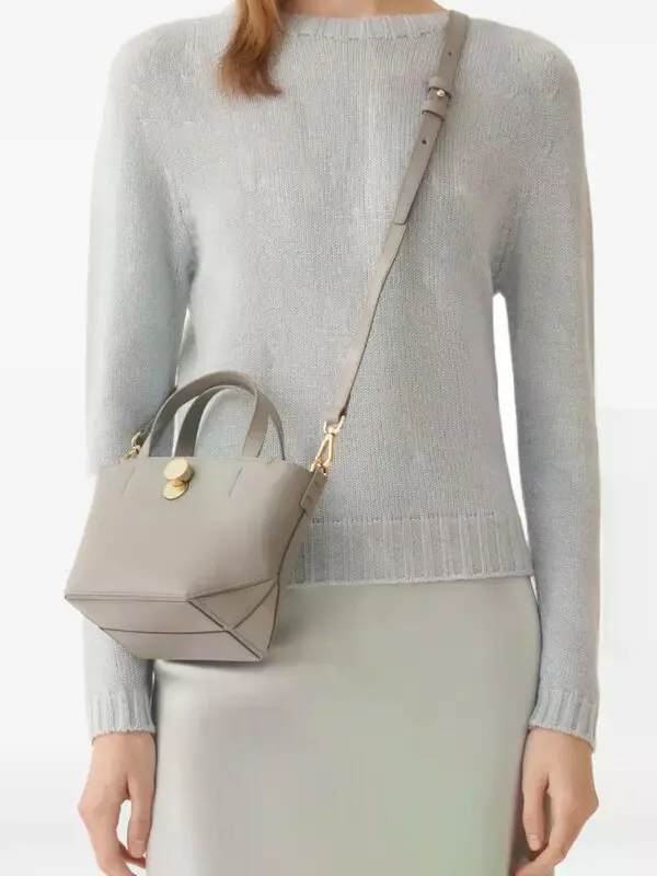 Fabiana Filippi Mini Eclissi Tote Bag - Grey