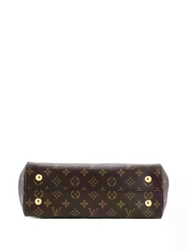 LOUIS VUITTON Cluny Mm Top Handle Shoulder Bag Monogram Canvas - Brown