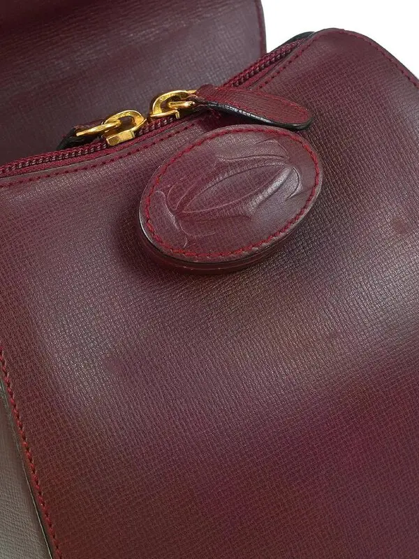Cartier 1990-2000s Leather Backpack