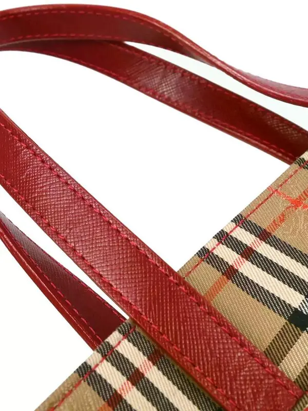Burberry Check-print Tote