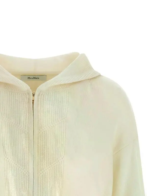Max Mara Knitted Zip Hoodie